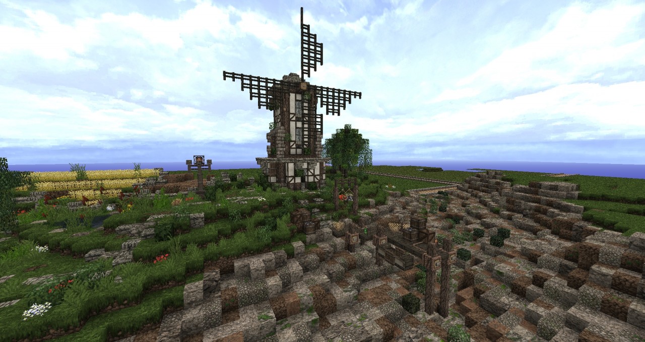 Dark wood: Medieval Plot Minecraft Map