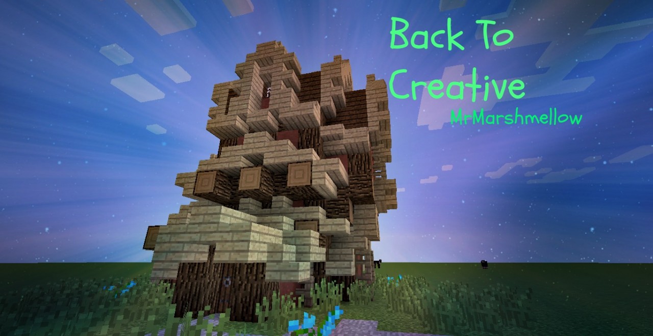 Back To Creative - 1st House Minecraft Map