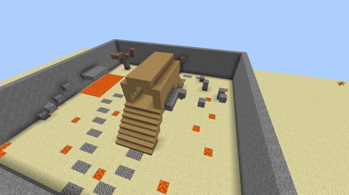 Small PvP Arena (WITH TEAMS) Minecraft Map