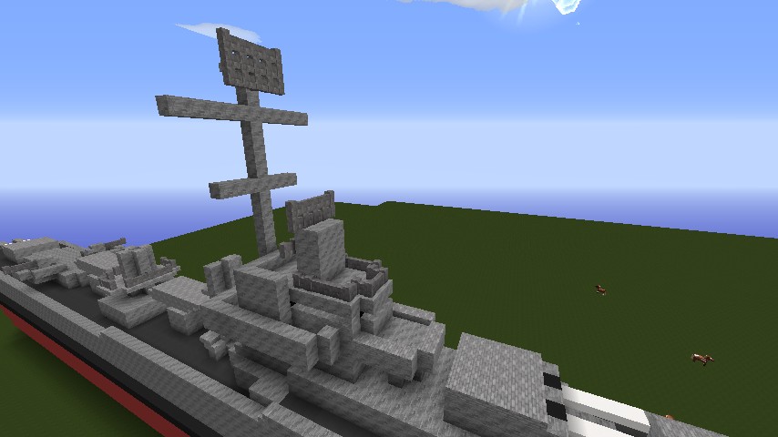 USS Balch DD-363 Minecraft Map