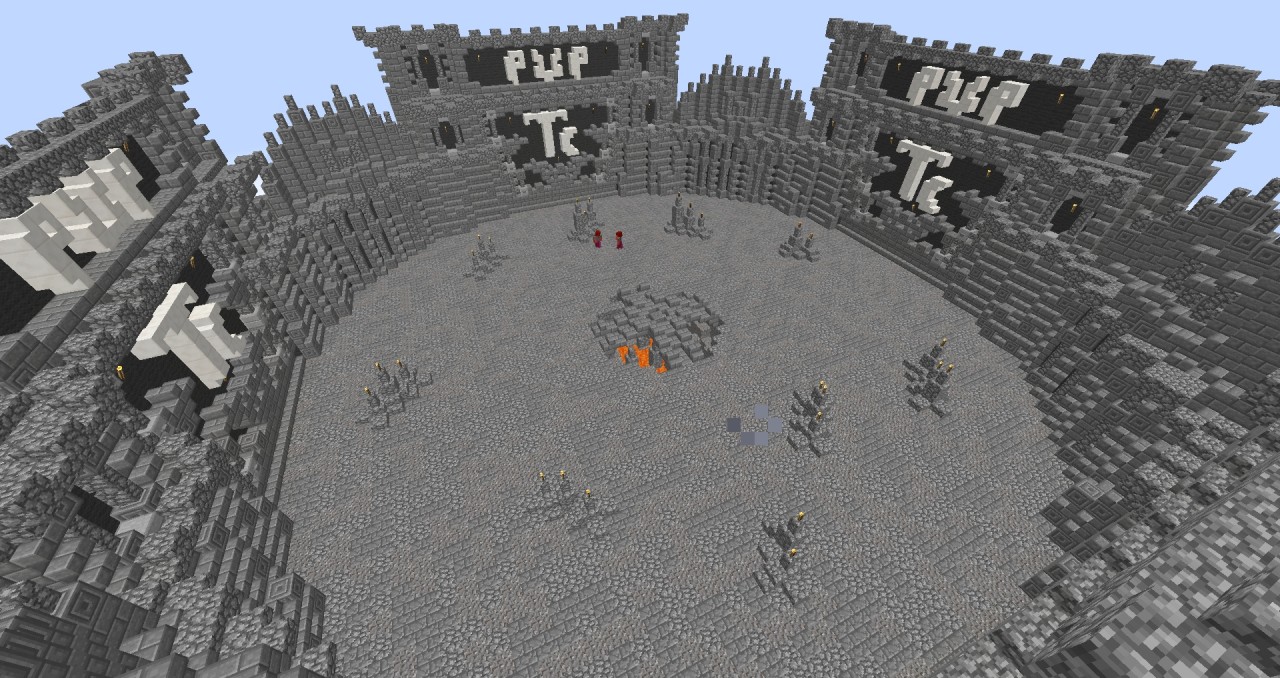 Small PVP Arena Minecraft Map