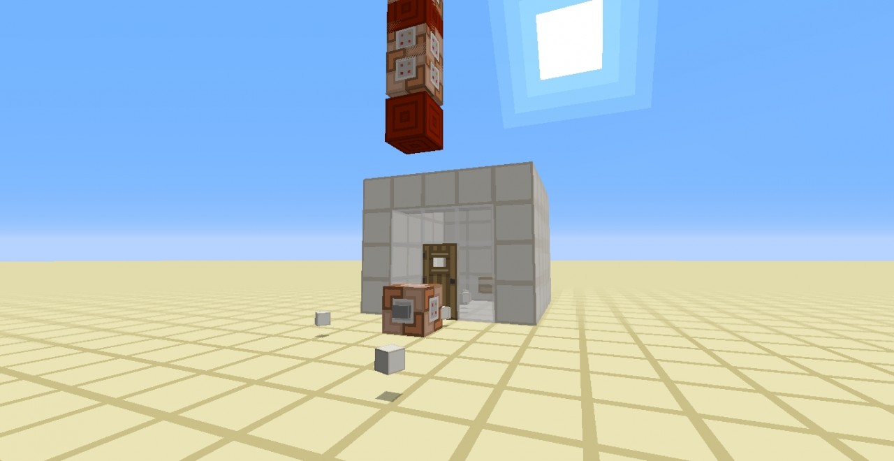 Single Command Block Contraption - Auto building small office ...
