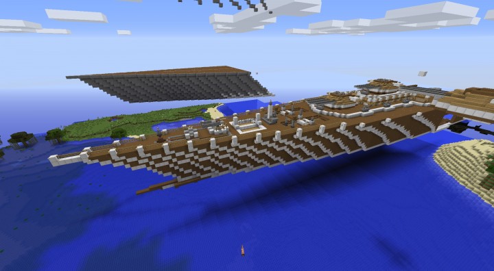 Airship Heavy Cruiser - Class Valkyrie Minecraft Map