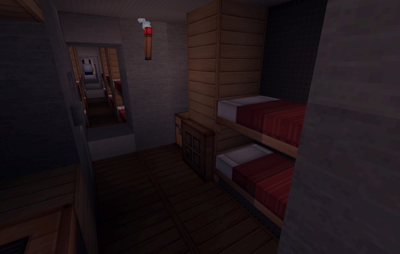 U-Boat Type VII with Full Interior and Engines Minecraft Map