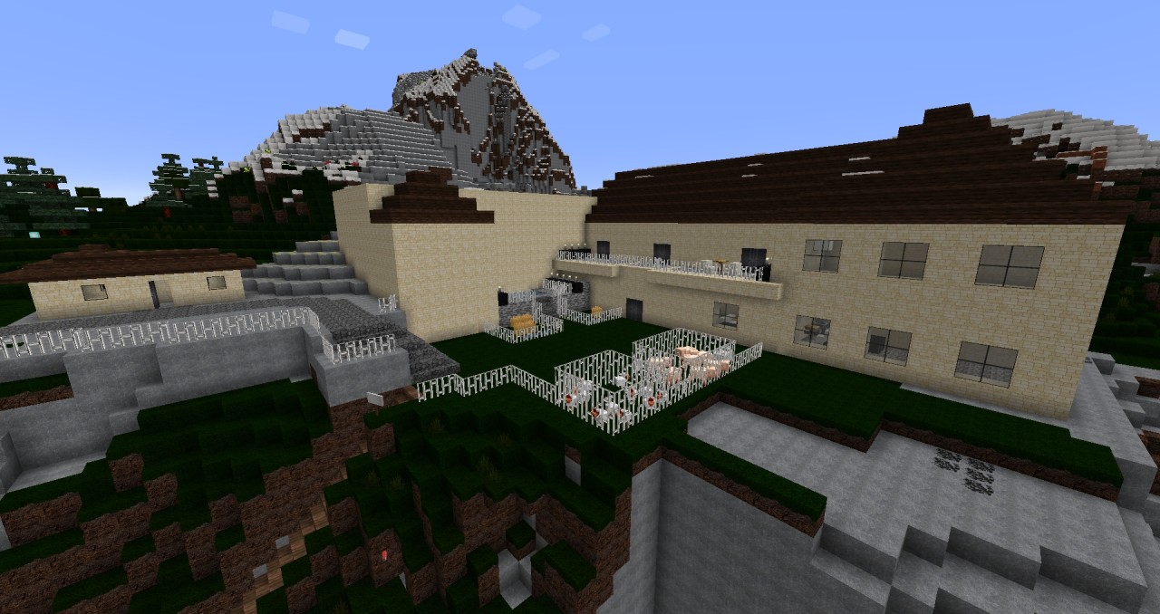 Huge COUNTRY Minecraft Map