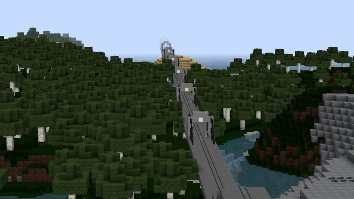 Huge COUNTRY Minecraft Map
