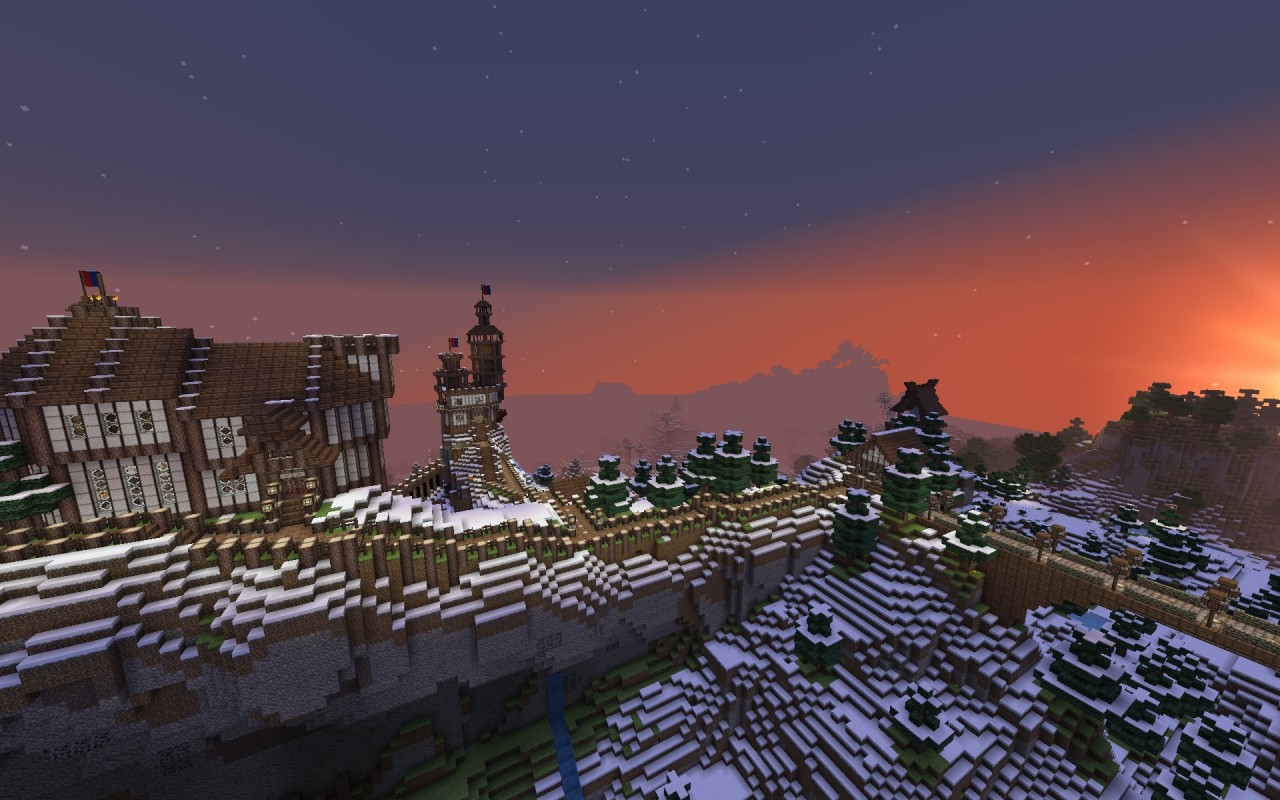 Nuvguard - A Medieval Nordic Viking Town Minecraft Map