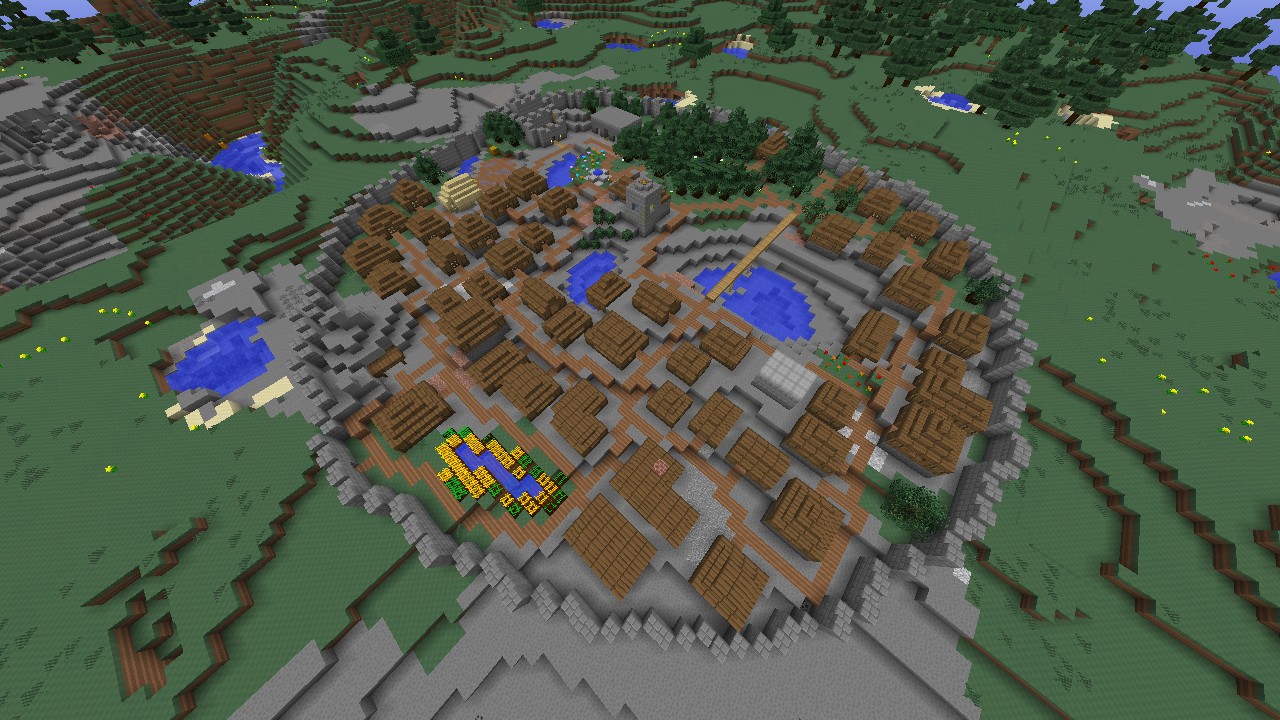 Miniature Village (1.8) Minecraft Map