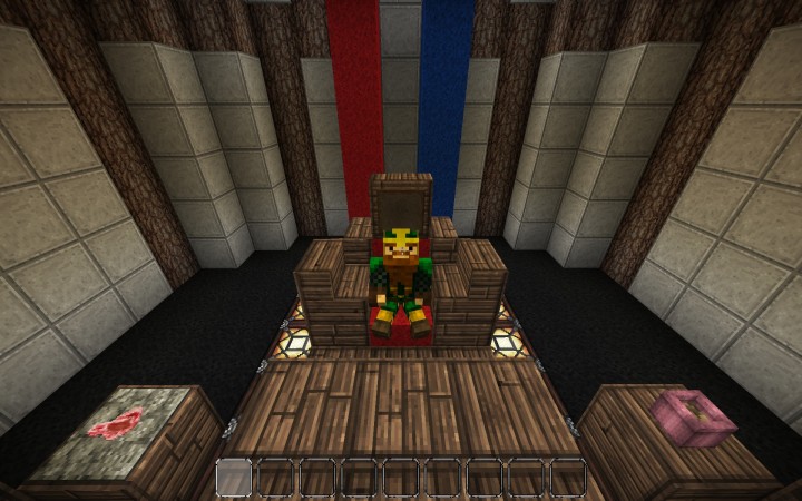 Medieval Nordic Viking Town Hall Minecraft Map