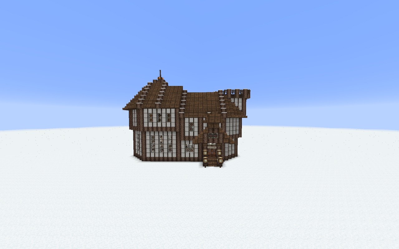 Medieval Nordic Viking Tavern Minecraft Map