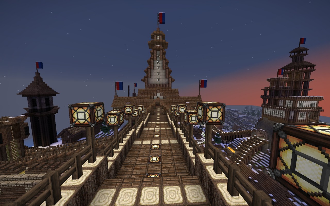 Medieval Nordic Viking Library Minecraft Map