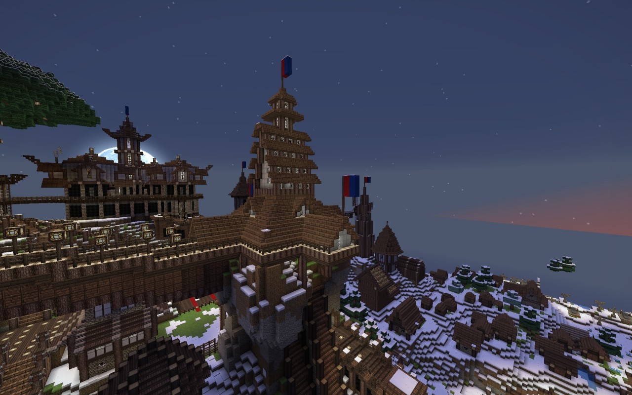 Medieval Nordic Viking Library Minecraft Map