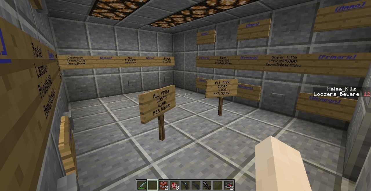 Trigger Craft Zombies Minecraft Map