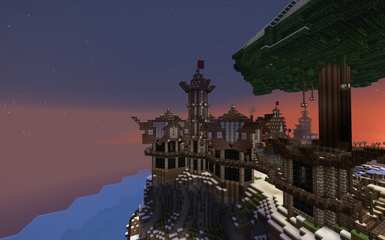 Medieval Nordic Viking Castle Minecraft Map