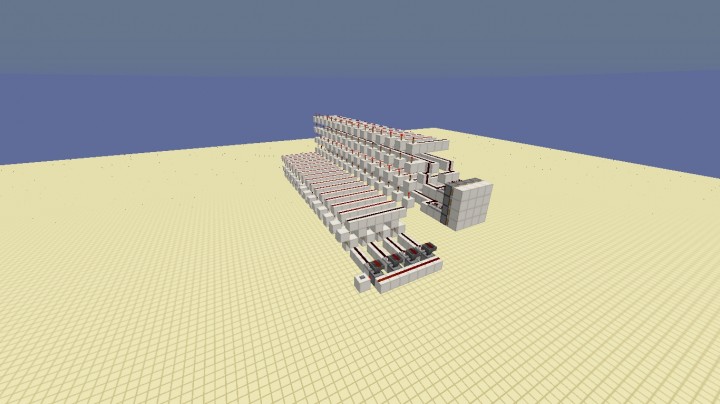 Binary Board, random numbers Minecraft Map