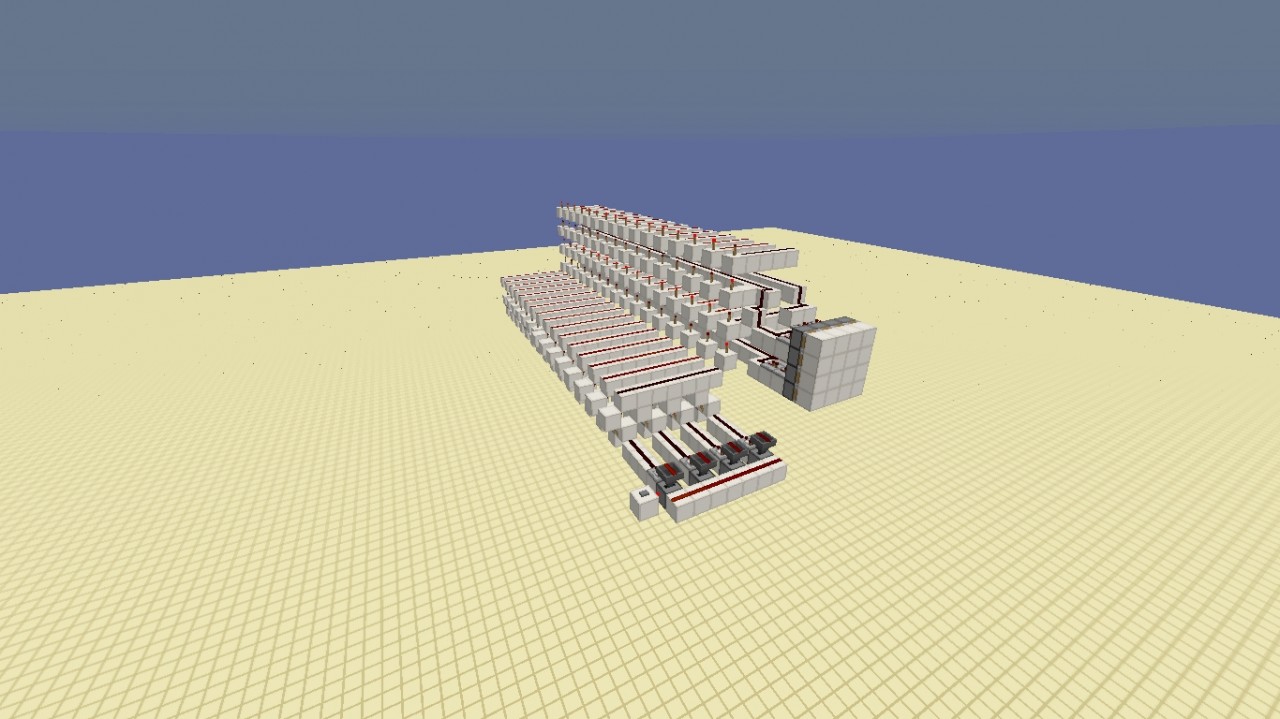 Binary Board, random numbers Minecraft Map