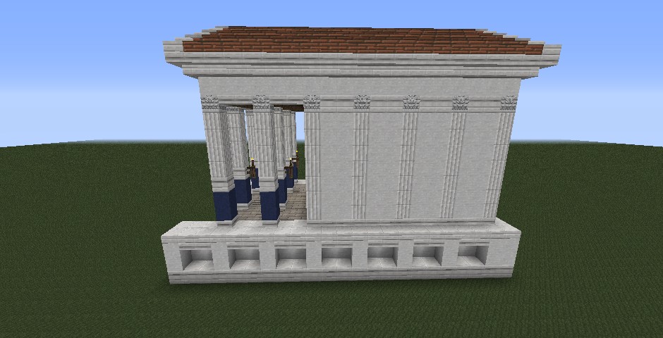 Roman temple Minecraft Map