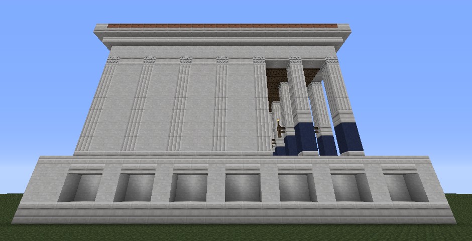Roman temple Minecraft Map