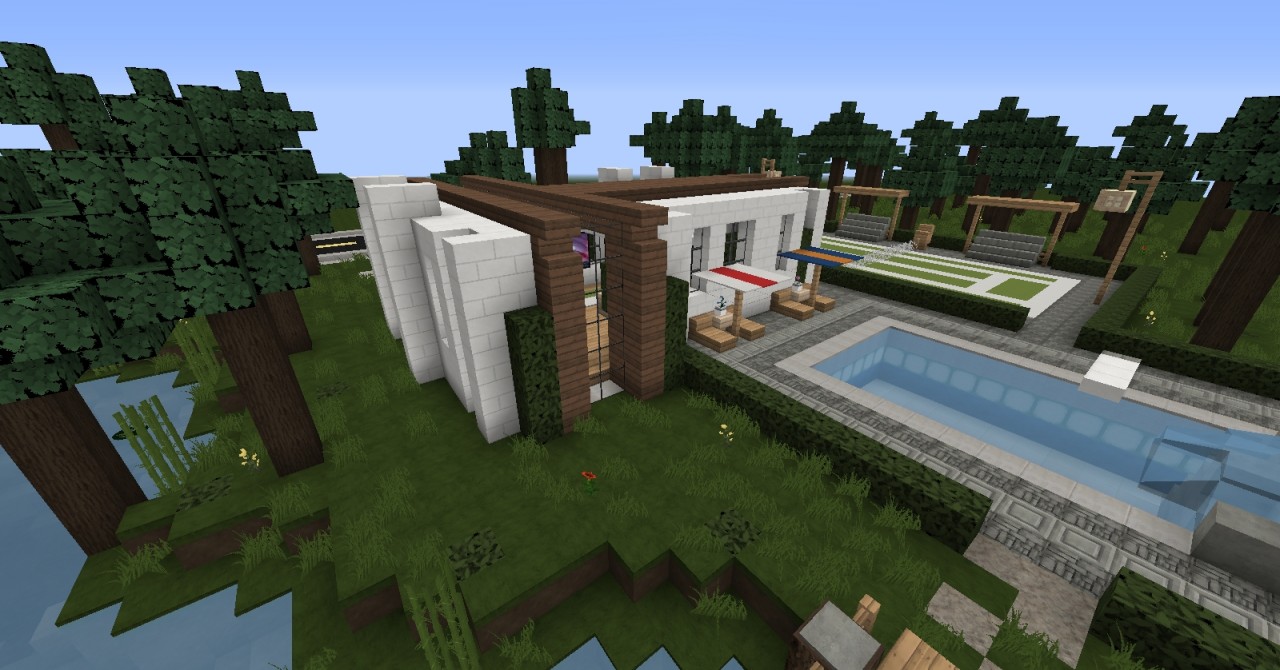 [DIAMOND PLEASE] Modern House 6 [1.8.x Compatible!] Minecraft Map