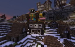 Medieval Nordic Viking Library Minecraft Map