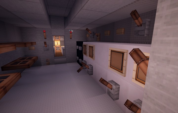 U-Boat Type IX with Full Interior and Working Engine Minecraft Map