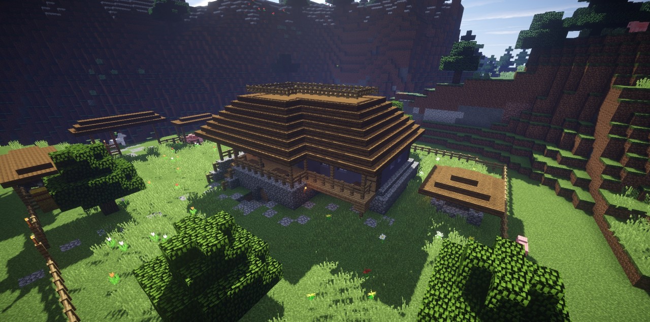 Traditional Romanian House from Buzau area Minecraft Map