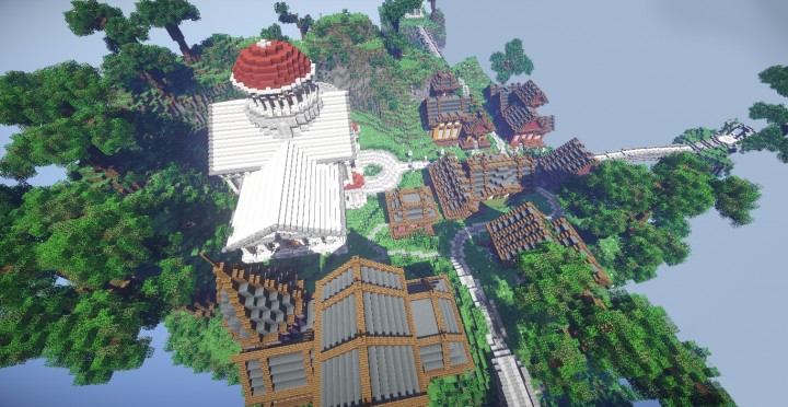 Skyland Archipelago - BeastsMC Survival Spawn Minecraft Map