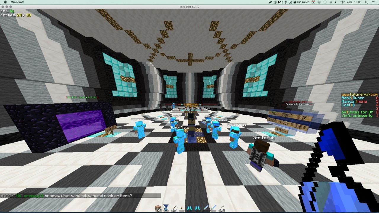 Future PvP Minecraft Server