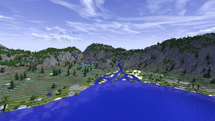 Pirates of the Caribbean based Map - 7040 x 4480 Realistic Map ...