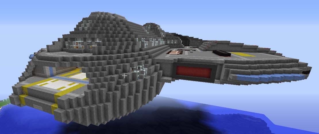 USS Cern - Star Trek Starship (Fully Explorable) Minecraft Map