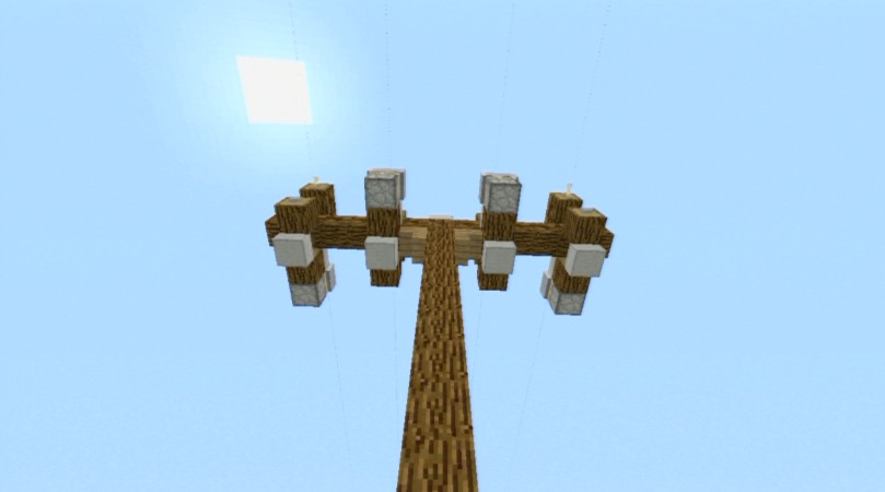 Tutorial : Electrical Pole and IT WORKS ... Minecraft Map
