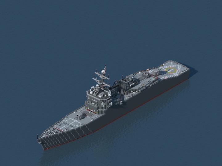 USS Destroyer Minecraft Map