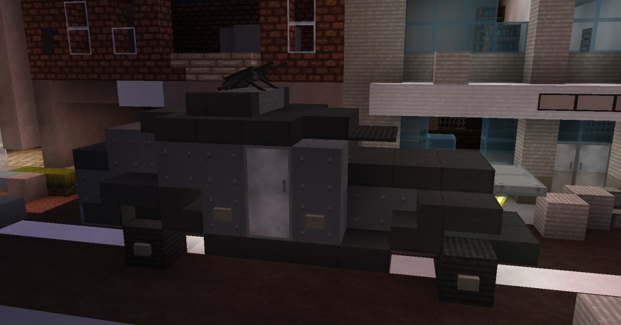 Armored Car FH AM-D Minecraft Map