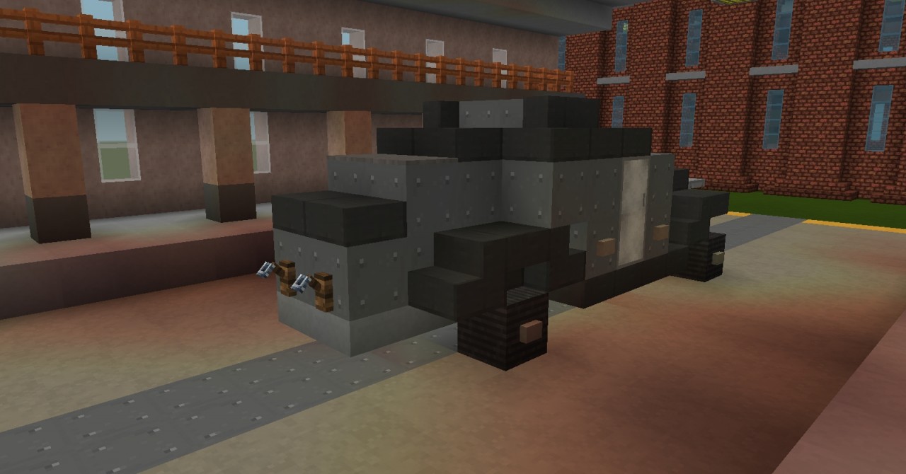 Armored Car FH AM-D Minecraft Map