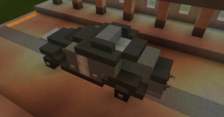 Armored Car FH AM-D Minecraft Map