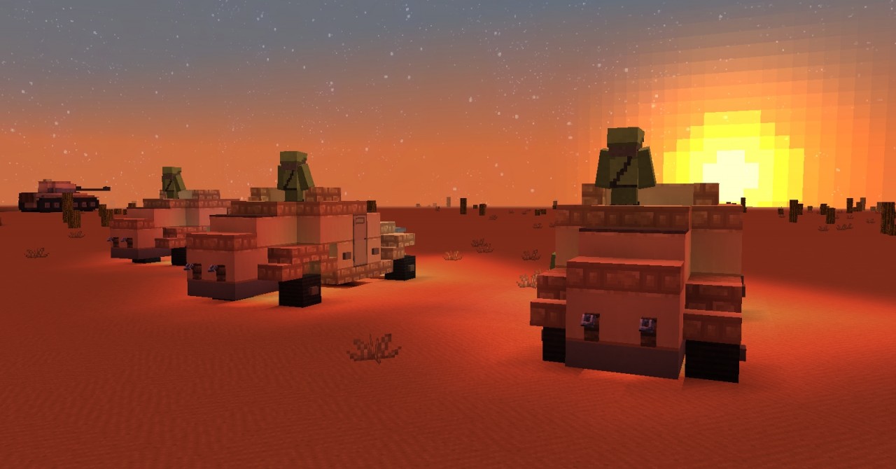 Armored Car FH AM-D Minecraft Map