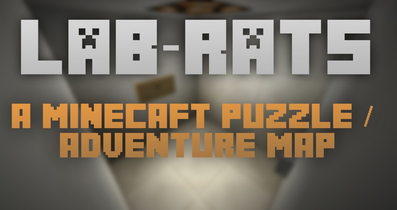 Minecraft Puzzle Map | Lab - Rats [200 DOWNLOADS !!! ] Minecraft Map