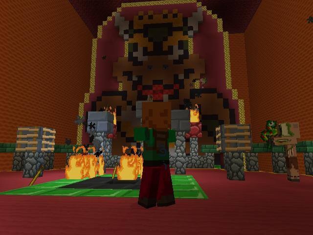 Super Mario 3D Craft (2015) Minecraft Map