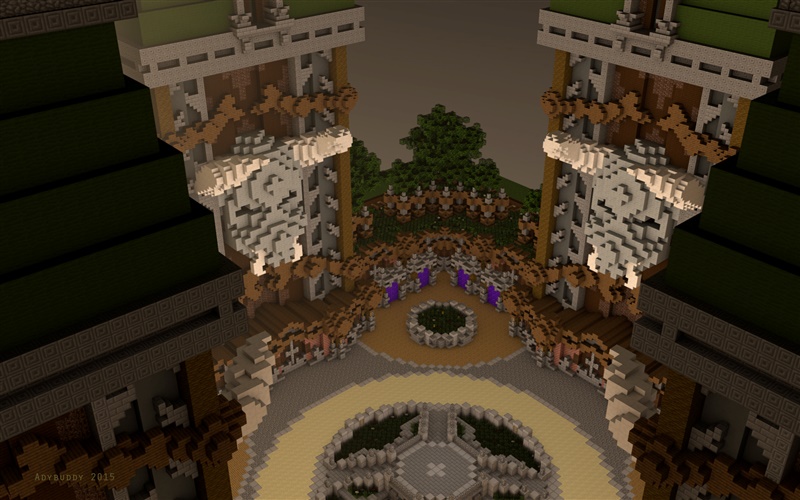 Western Fantasy Spawn Minecraft Map