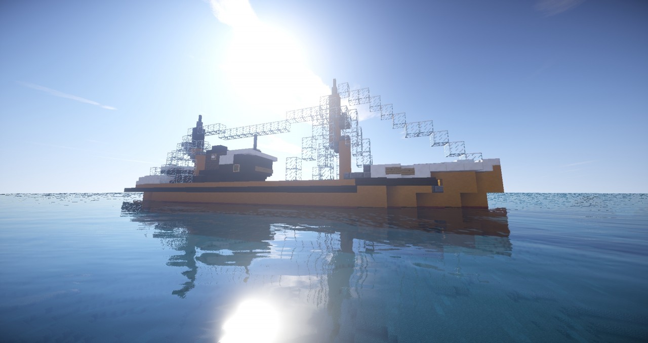 [REAL] MT Jacinta (trawler) + Schematic Minecraft Map