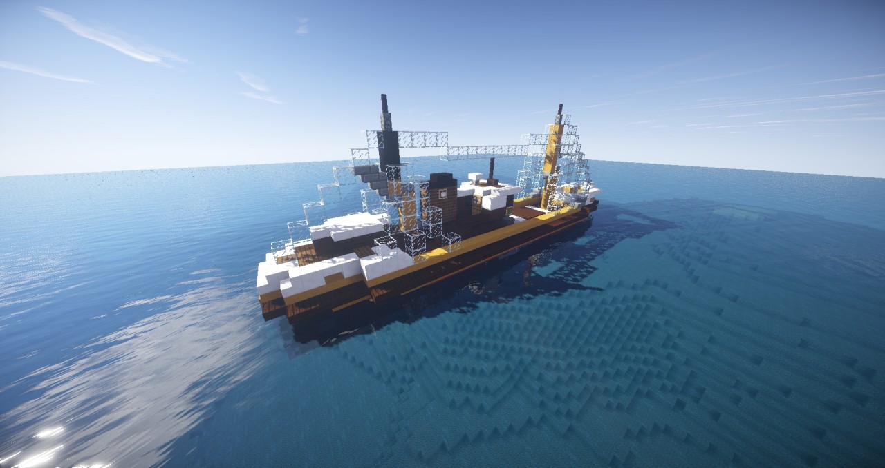 [REAL] MT Jacinta (trawler) + Schematic Minecraft Map
