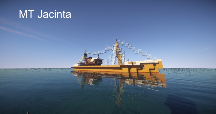 [REAL] MT Jacinta (trawler) + Schematic Minecraft Map