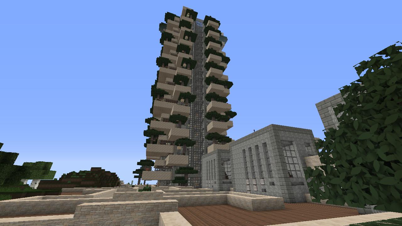 Tutor - High diversity housing tower Minecraft Map