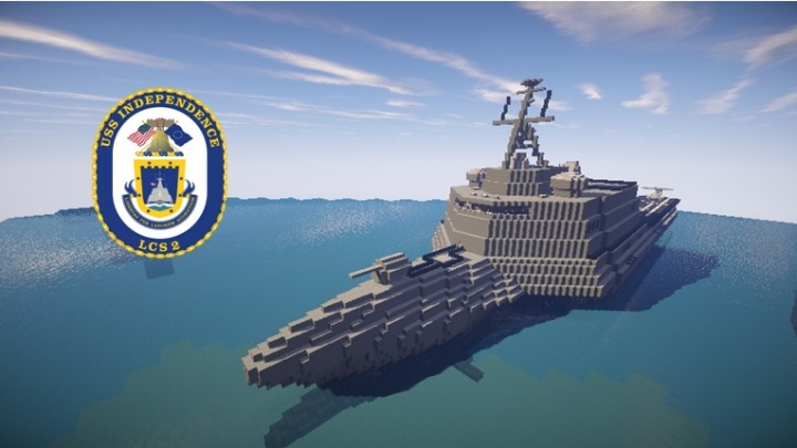 USS Independence LCS-2 Minecraft Map