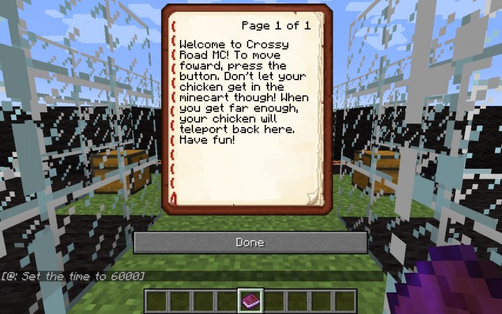 Crossy Road MC Minecraft Map