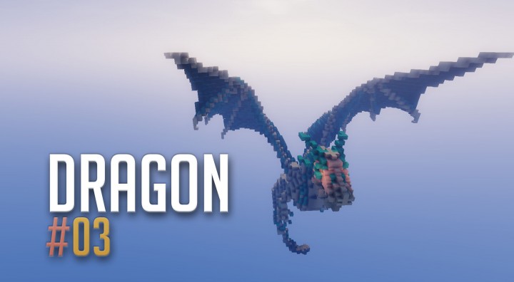 [Free to use] Dragon Statue #3 Minecraft Project