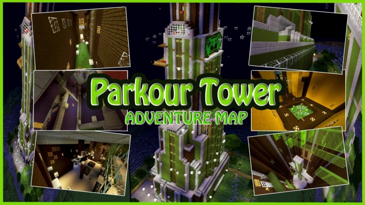 [Jump Map] Parkour Tower Minecraft Map