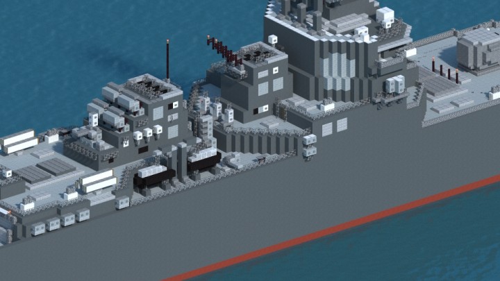 USS Destroyer Minecraft Map
