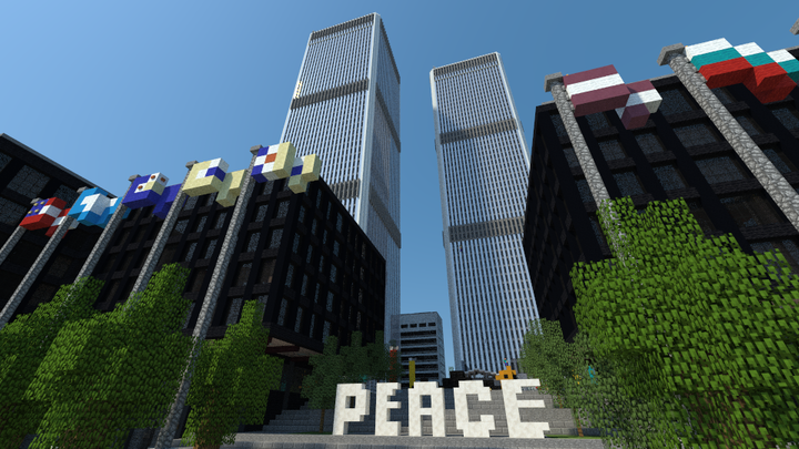 WORLD TRADE CENTER (1973-2001) Minecraft Map