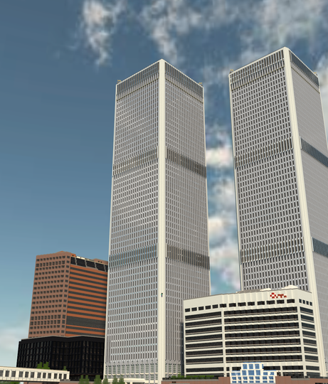 WORLD TRADE CENTER (1973-2001) Minecraft Map